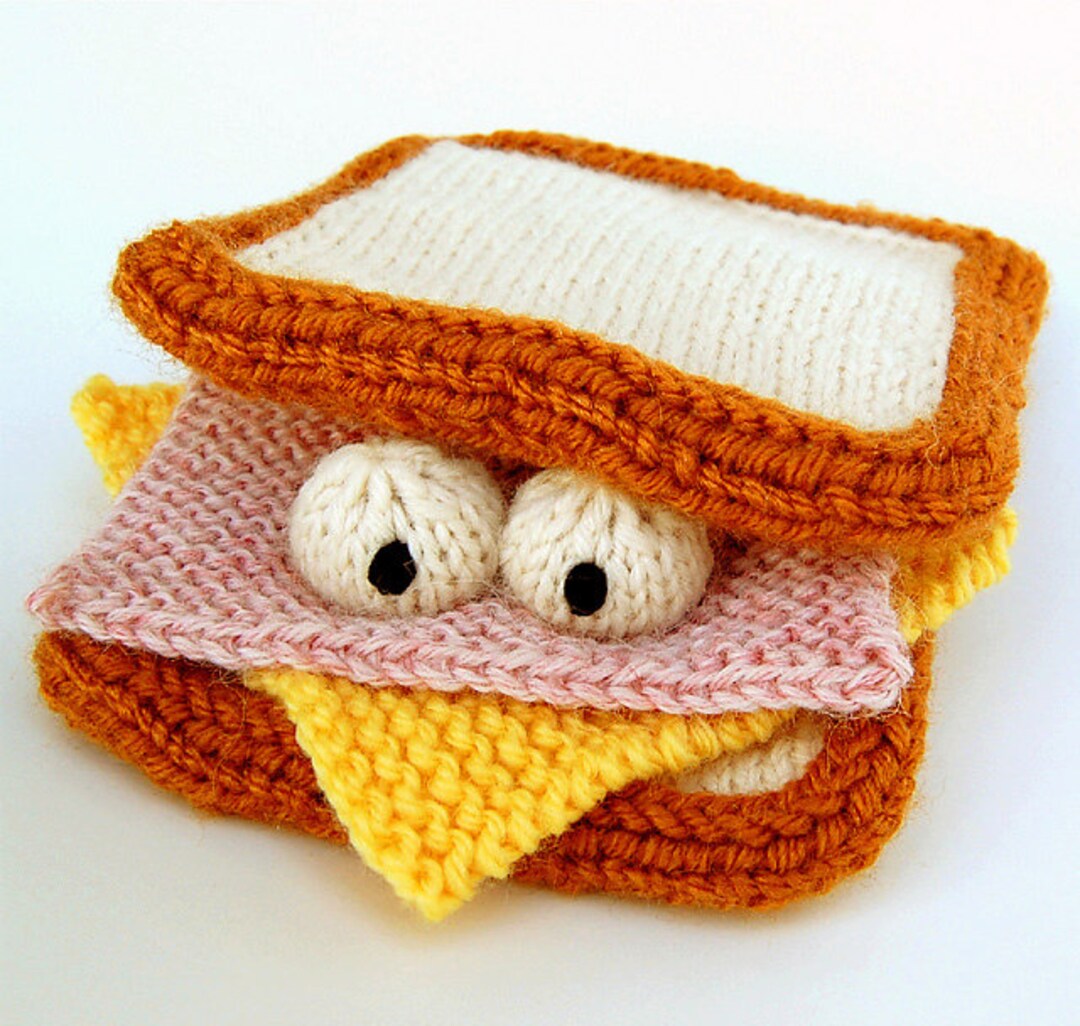 Sammich Amigurumi Sandwich Plush Toy Knitting Pattern PDF Instant ...