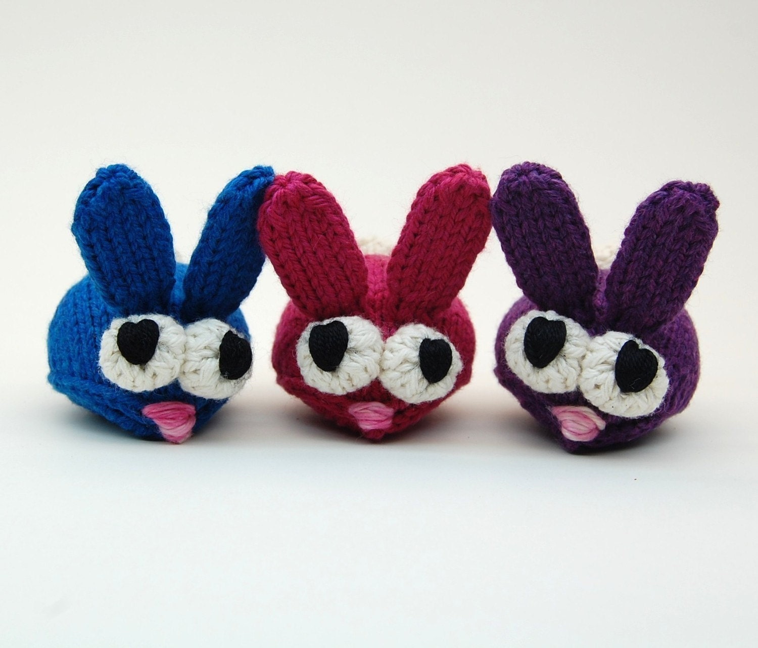 Bun Bons Amigurumi Rabbit Plush Toy Knitting Pattern PDF Digital ...