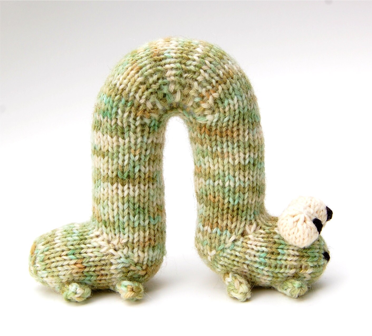 Archie Inchworm Amigurumi Plush Toy Knitting Pattern PDF - Etsy