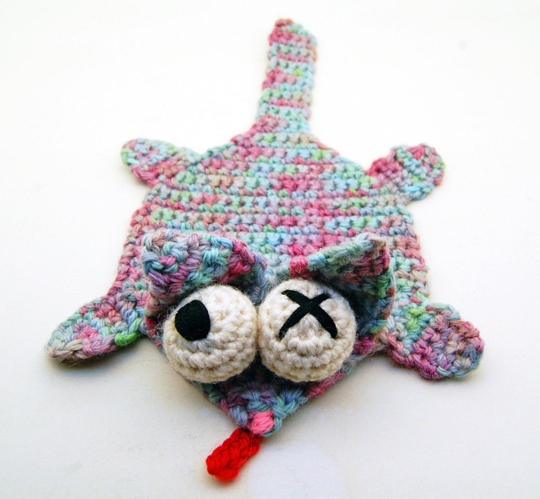 Crochet Splat Splat Cat Coaster Amigurumi Plush PDF Digital Download ...