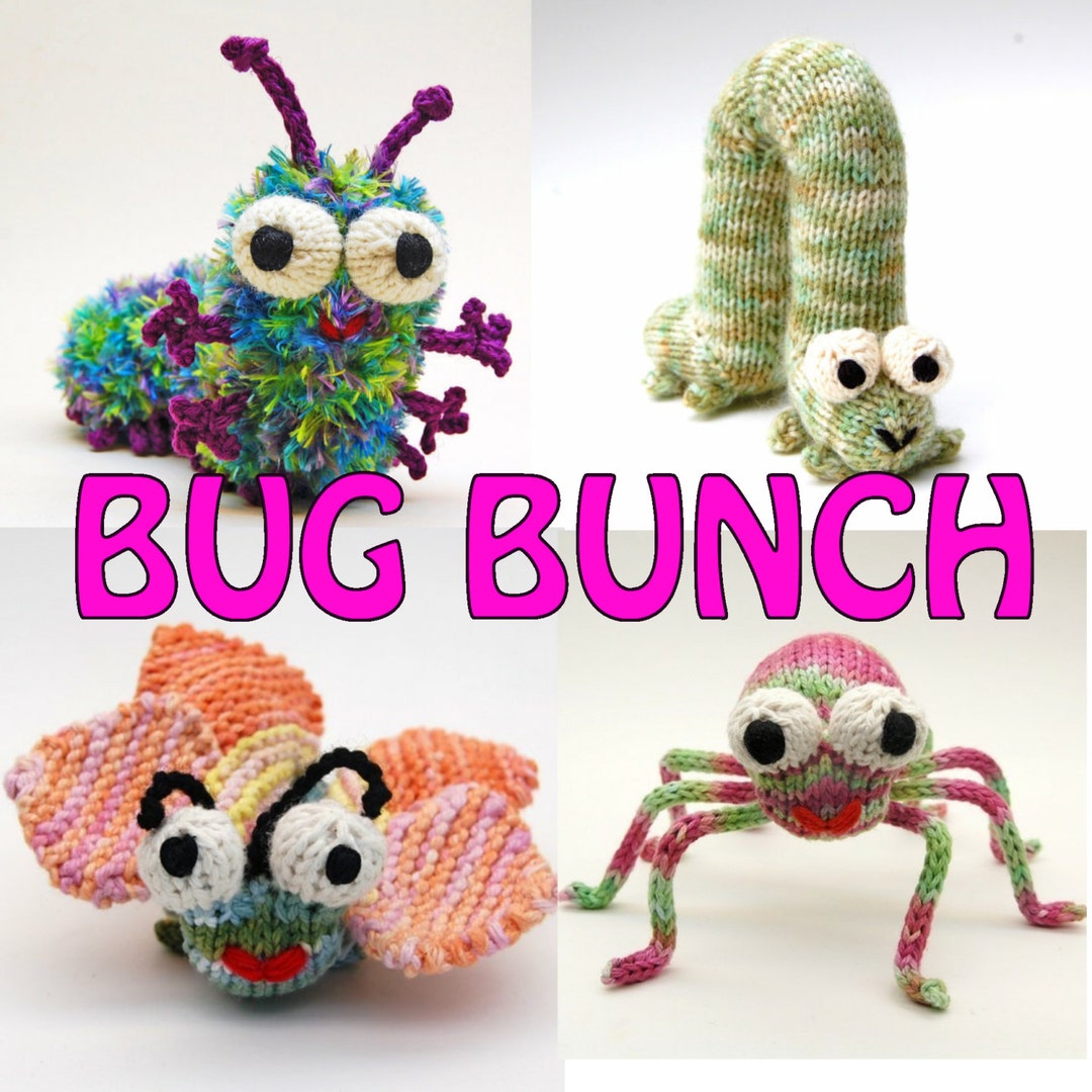 Bug Bunch Insect Patterns Instant PDF Downloads - Etsy