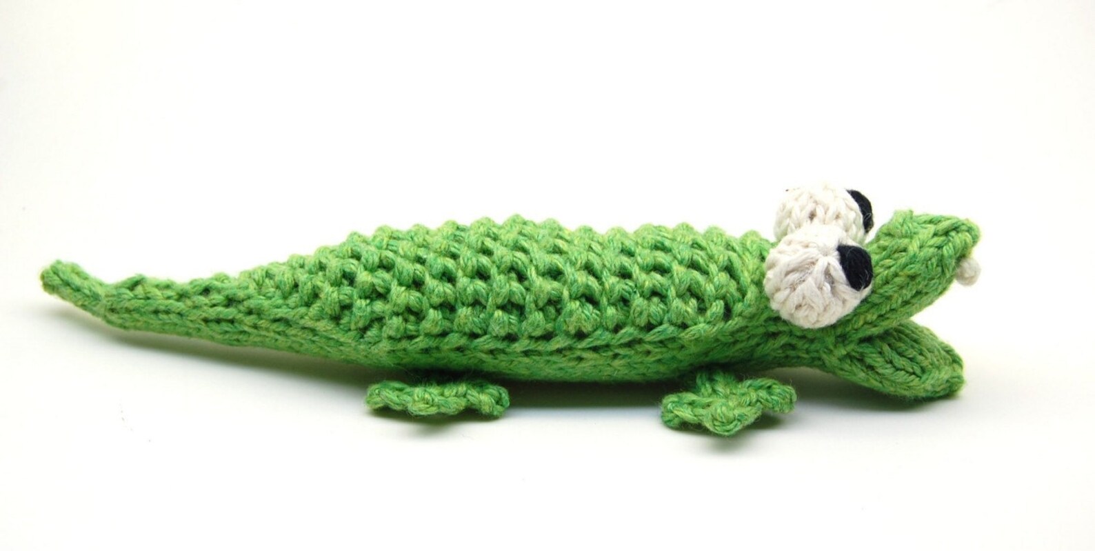 Grinnin' Gator Amigurumi Alligator Plush Toy Knitting Pattern PDF ...