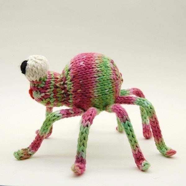 Speedy Spider Knitting Amigurumi Plush Toy Pattern Tutorial - Etsy
