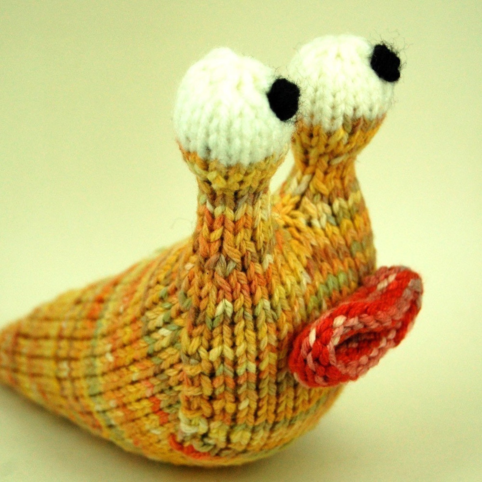 Garden Slug Amigurumi Plush Toy Knitting Pattern PDF Instant Download ...