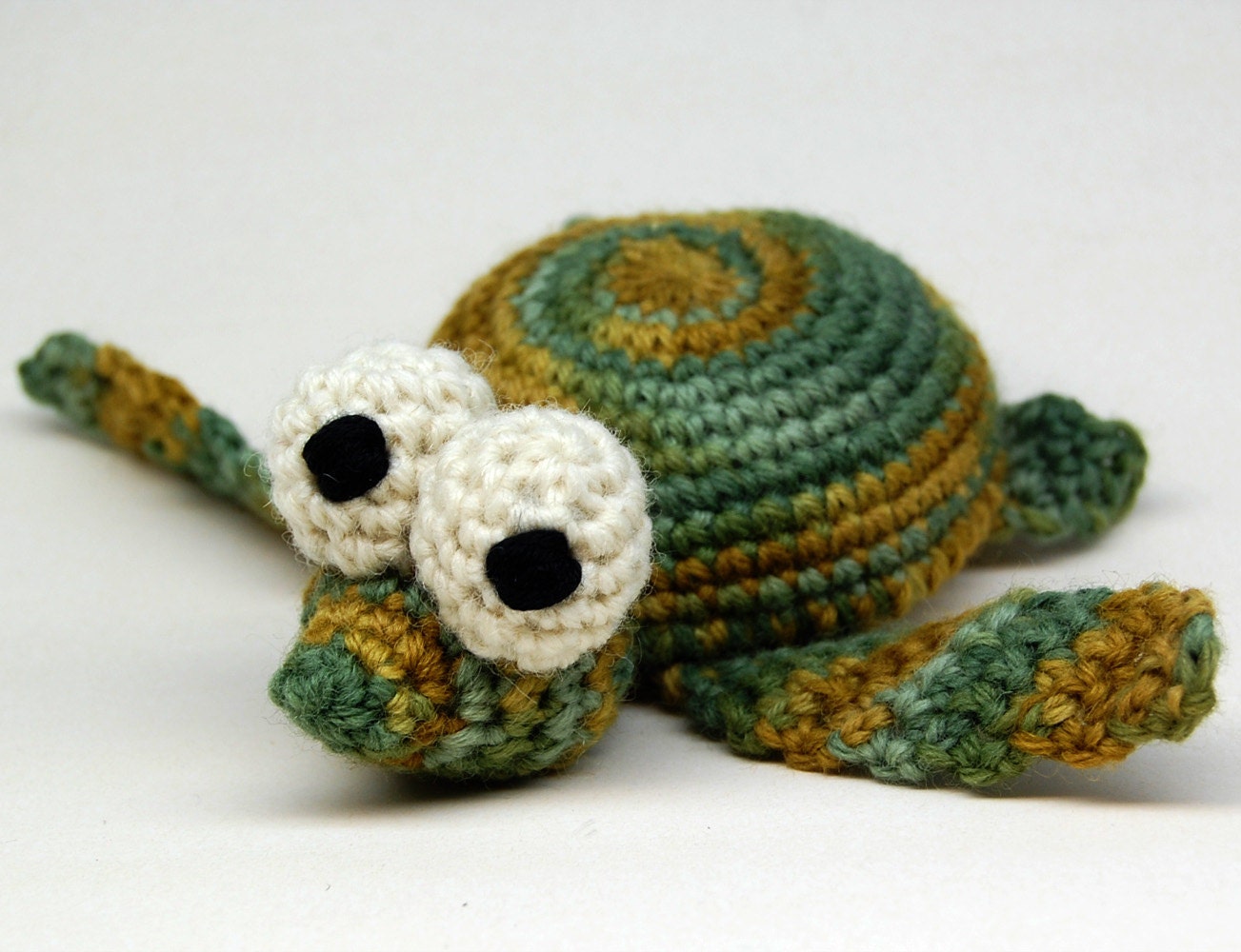 Crochet Garden Slug and Baby Sea Turtle Amigurumi Plush Toy - Etsy