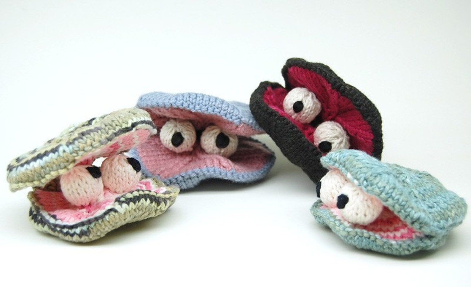 Chowder Clam Knit Amigurumi Plush Toy Pattern PDF Digital - Etsy