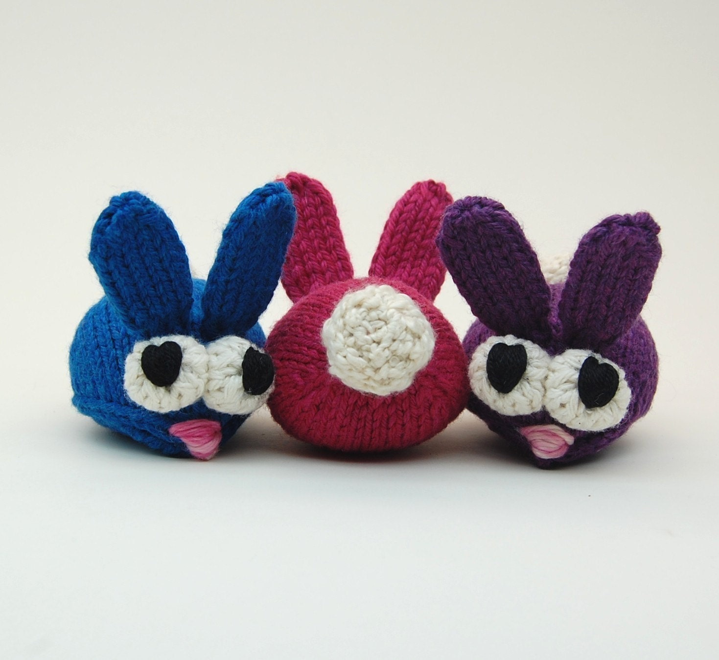 Bun Bons Amigurumi Rabbit Plush Toy Knitting Pattern PDF Digital ...
