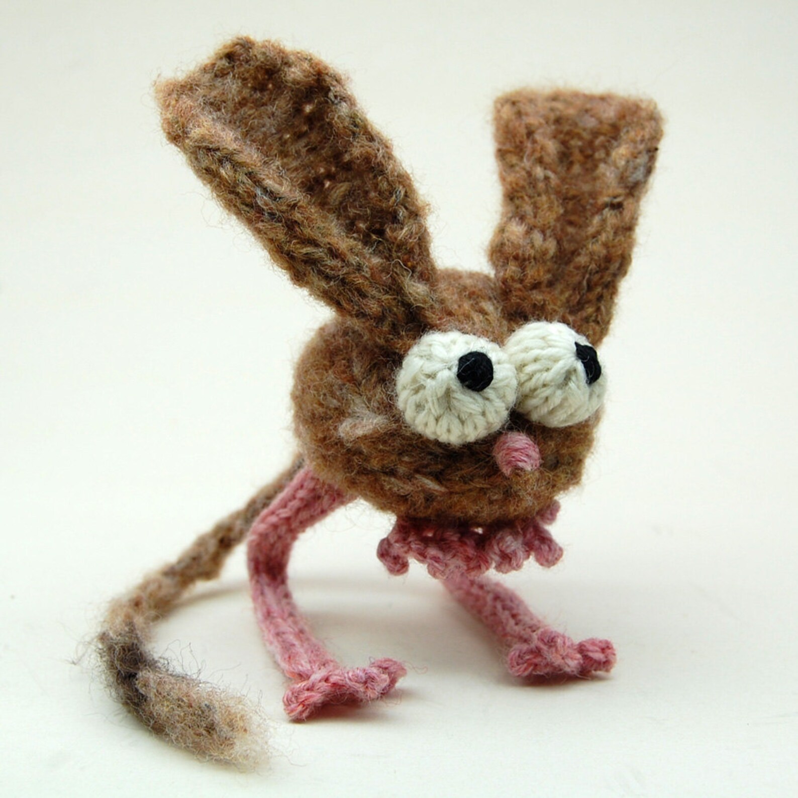 Jumpy Jerboa Amigurumi Plush Toy Knitting Pattern PDF Digital - Etsy