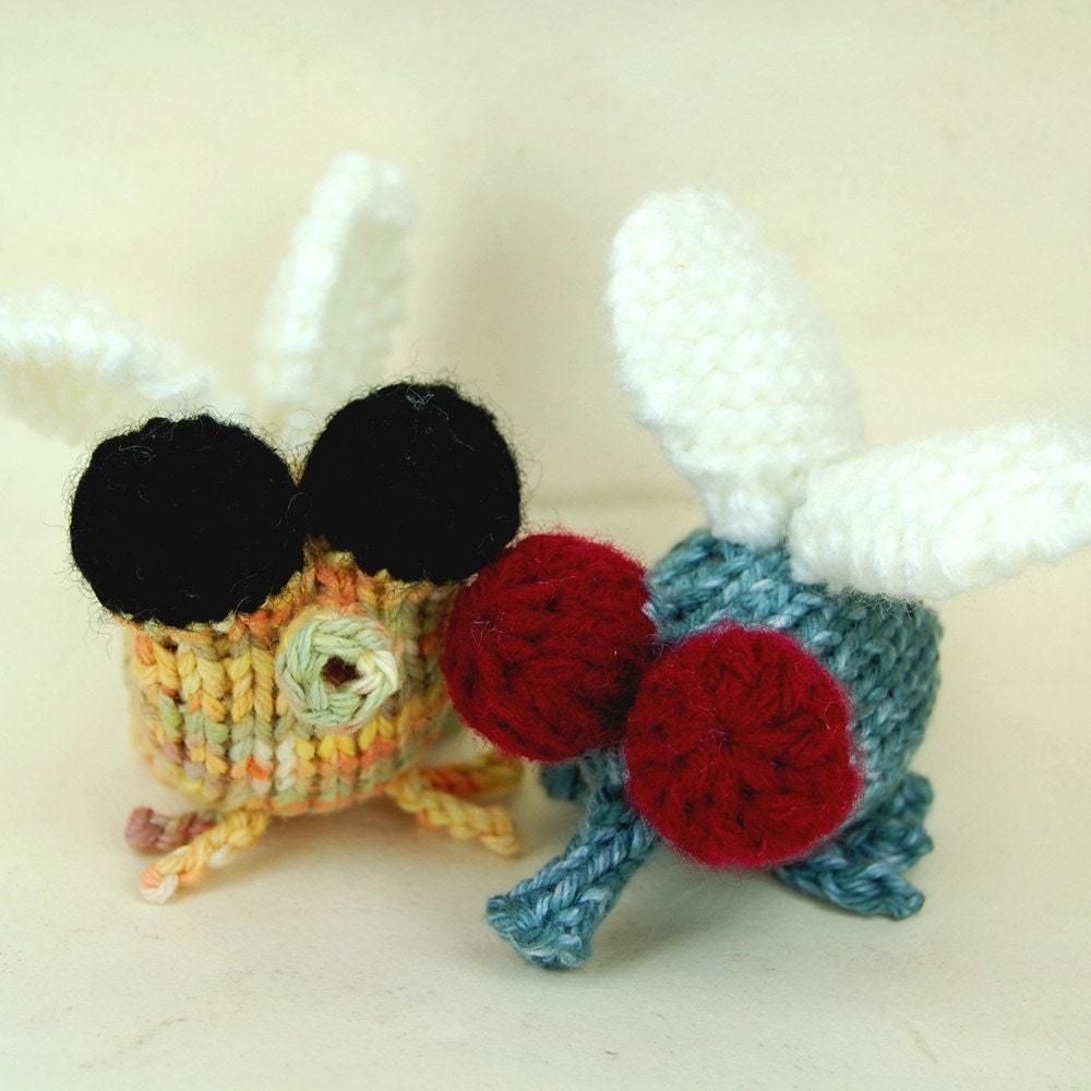 Gnit Gnat Amigurumi Plush Toy Knitting Pattern PDF Digital | Etsy