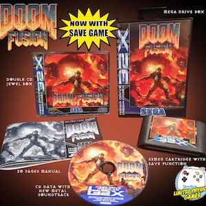 Sega Mega Drive Doom - Etsy