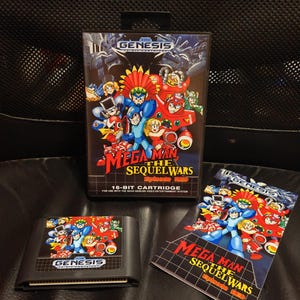 Mega Man the Sequel Wars for SEGA GENESIS - Etsy