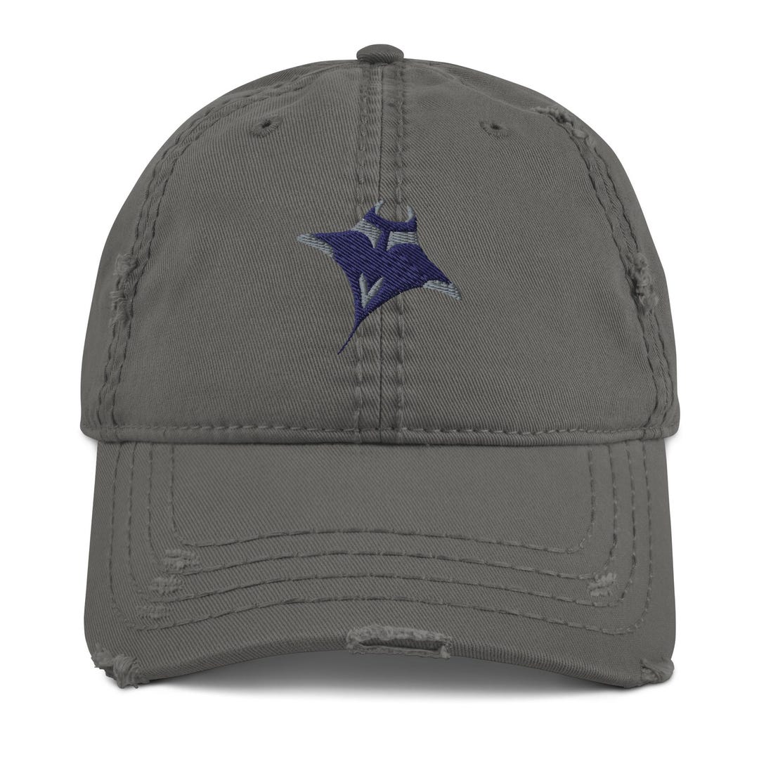Manta Ray Embraided Hat , Embroidered Hat, Animal Hat, Fish Hat ...