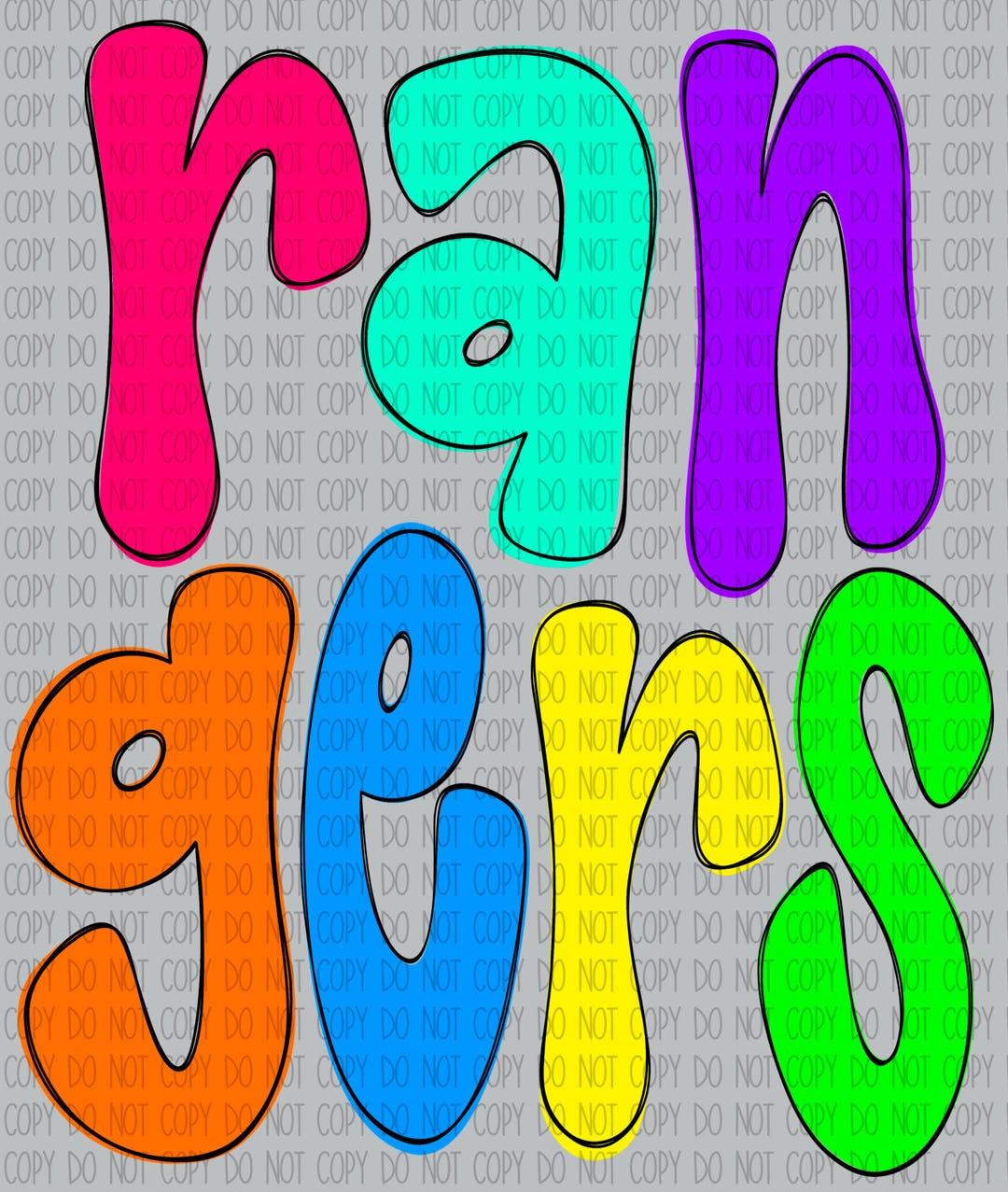 Rangers Mascot PNG, Bright Color Mascot Design - Rangers, Digital File ...