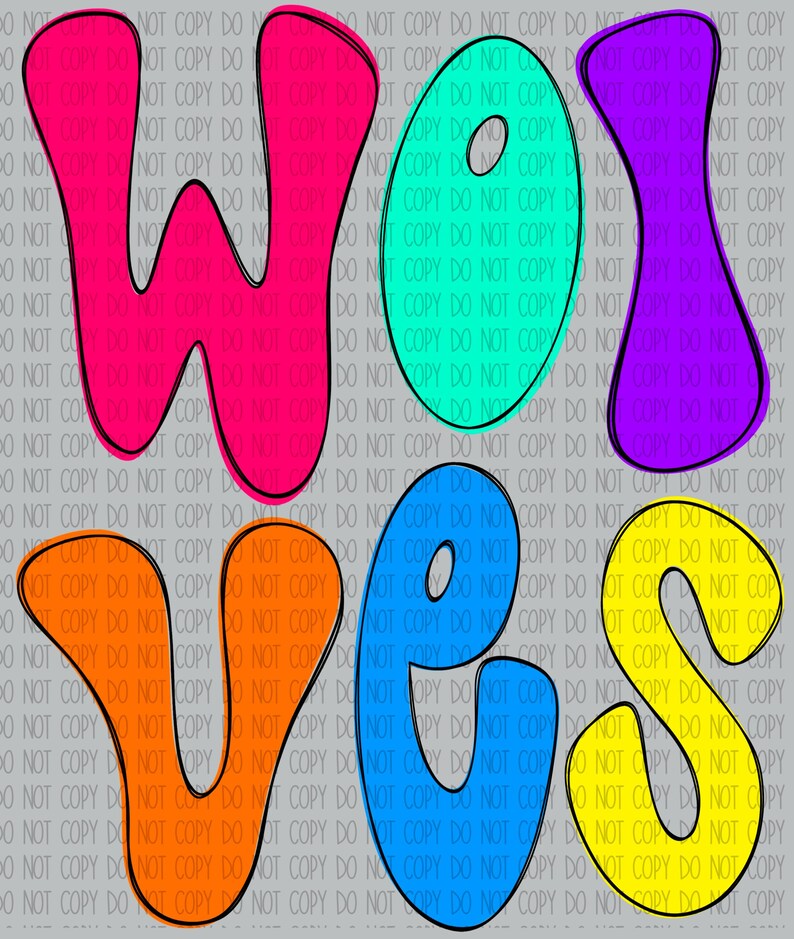 Wolves Mascot PNG, Bright Color Mascot Design - Wolves, Digital File ...