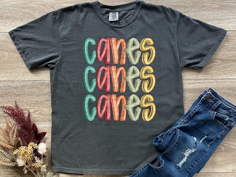 Canes Stacked Mascot PNG, Water Color Brushed Design - Customs, Digital ...