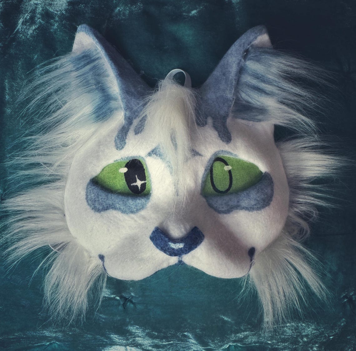 Feline Therain Cat Mask Quadrobics Mask - Etsy