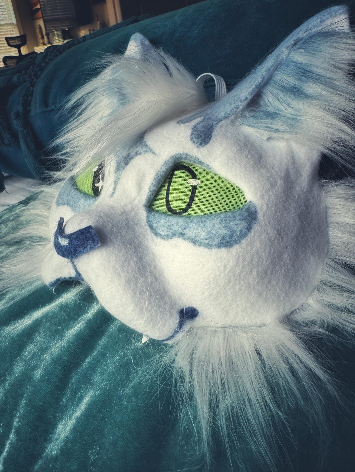 Feline Therain Cat Mask Quadrobics Mask - Etsy