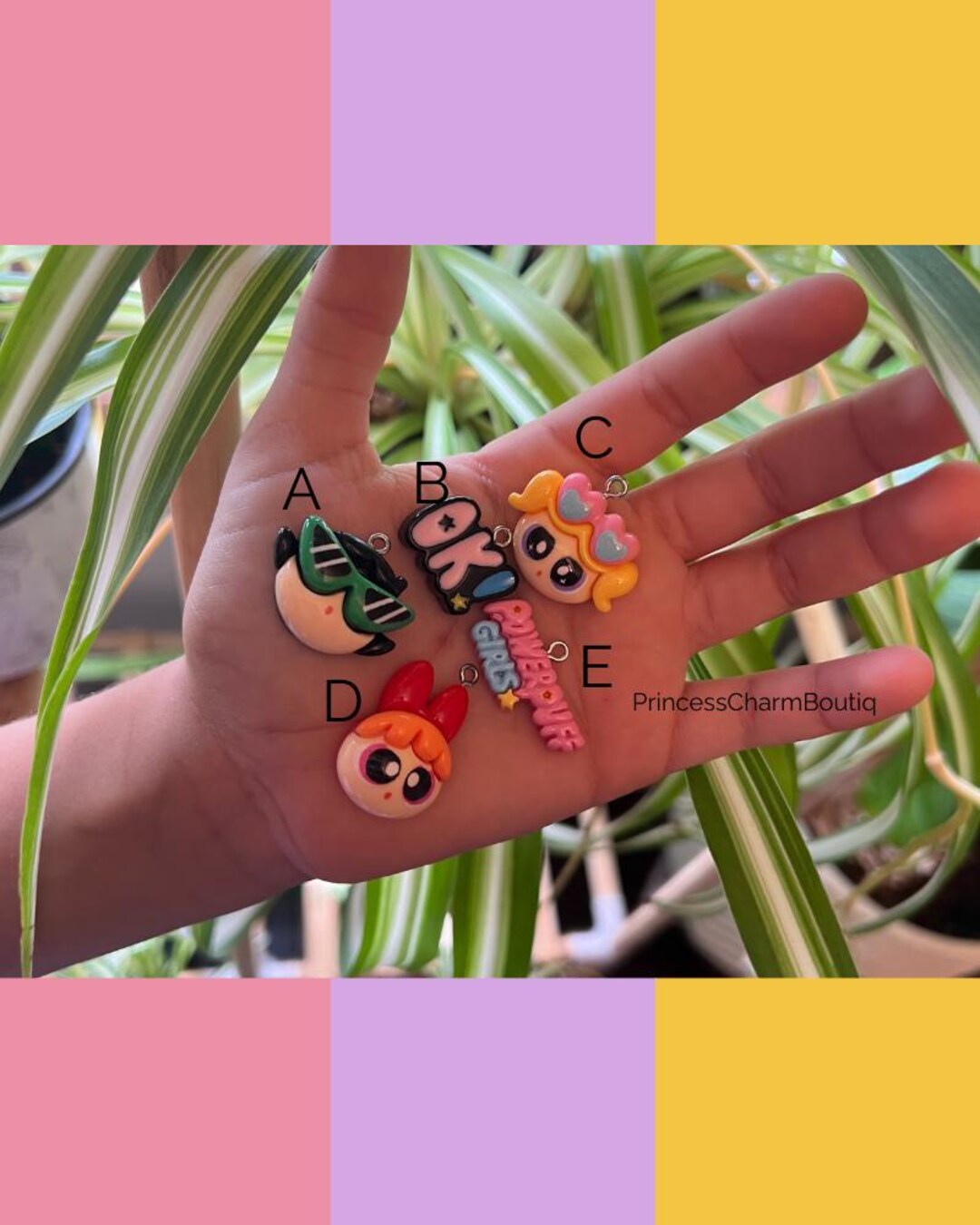 Handcrafted Personalized Powerpuff Girls Beaded Bracelet or Keychain - Etsy
