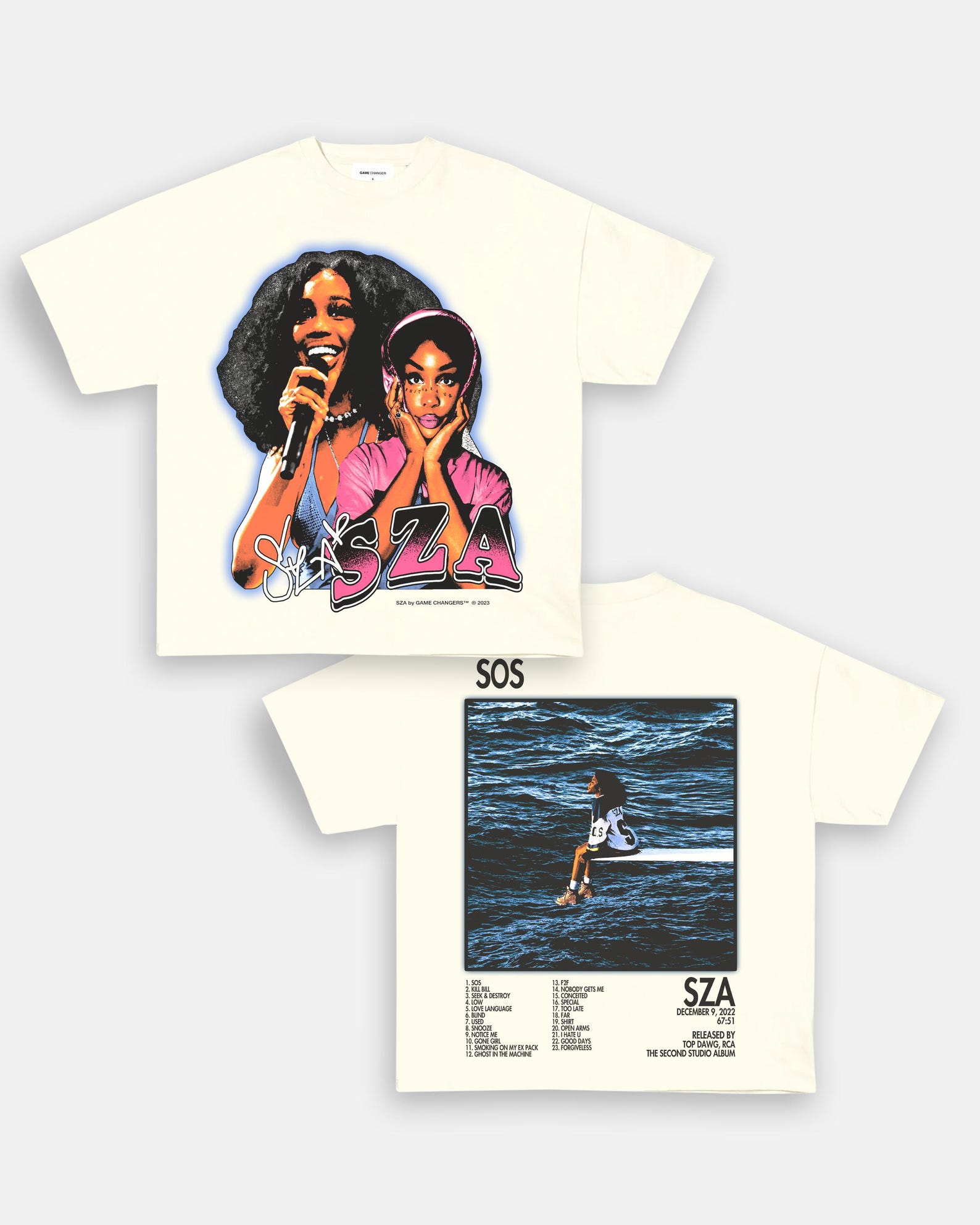Sza Sos Tee Graphic T-shirt - Etsy