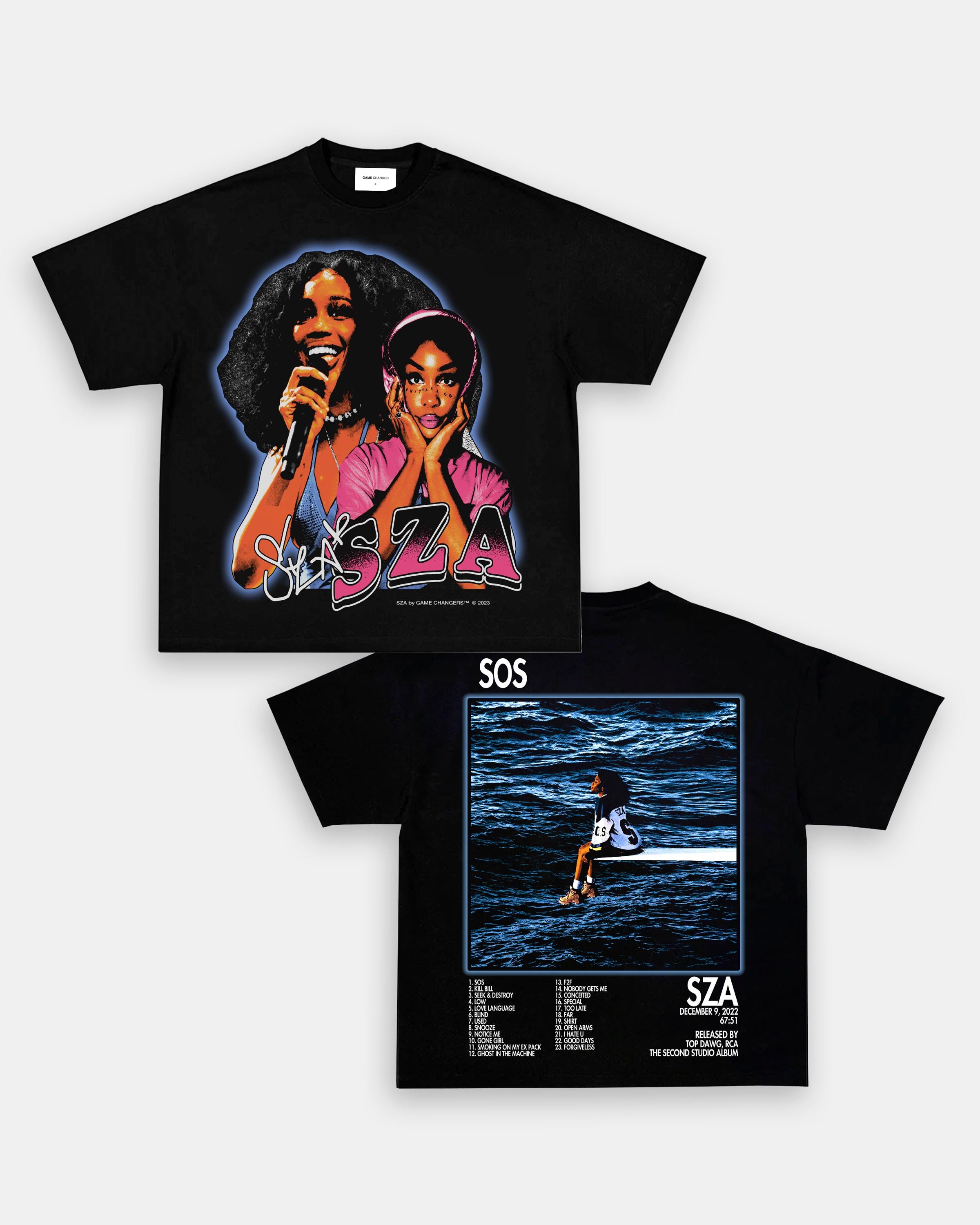 Sza Sos Tee Graphic T-shirt - Etsy