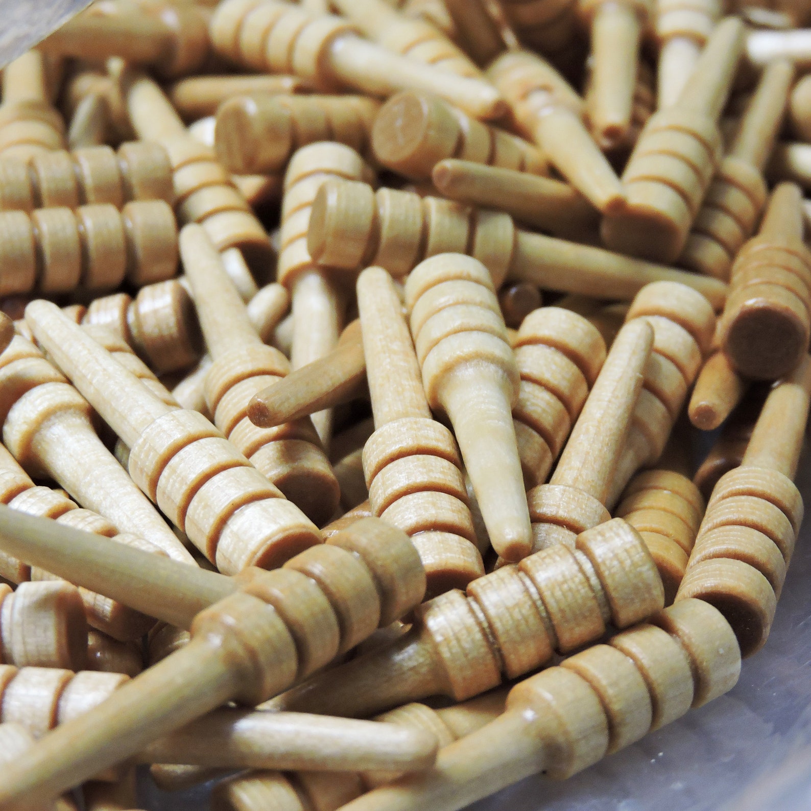 Wooden Replacement Cribbage Pegs - Game Pieces | Unfinished OR Coated ...