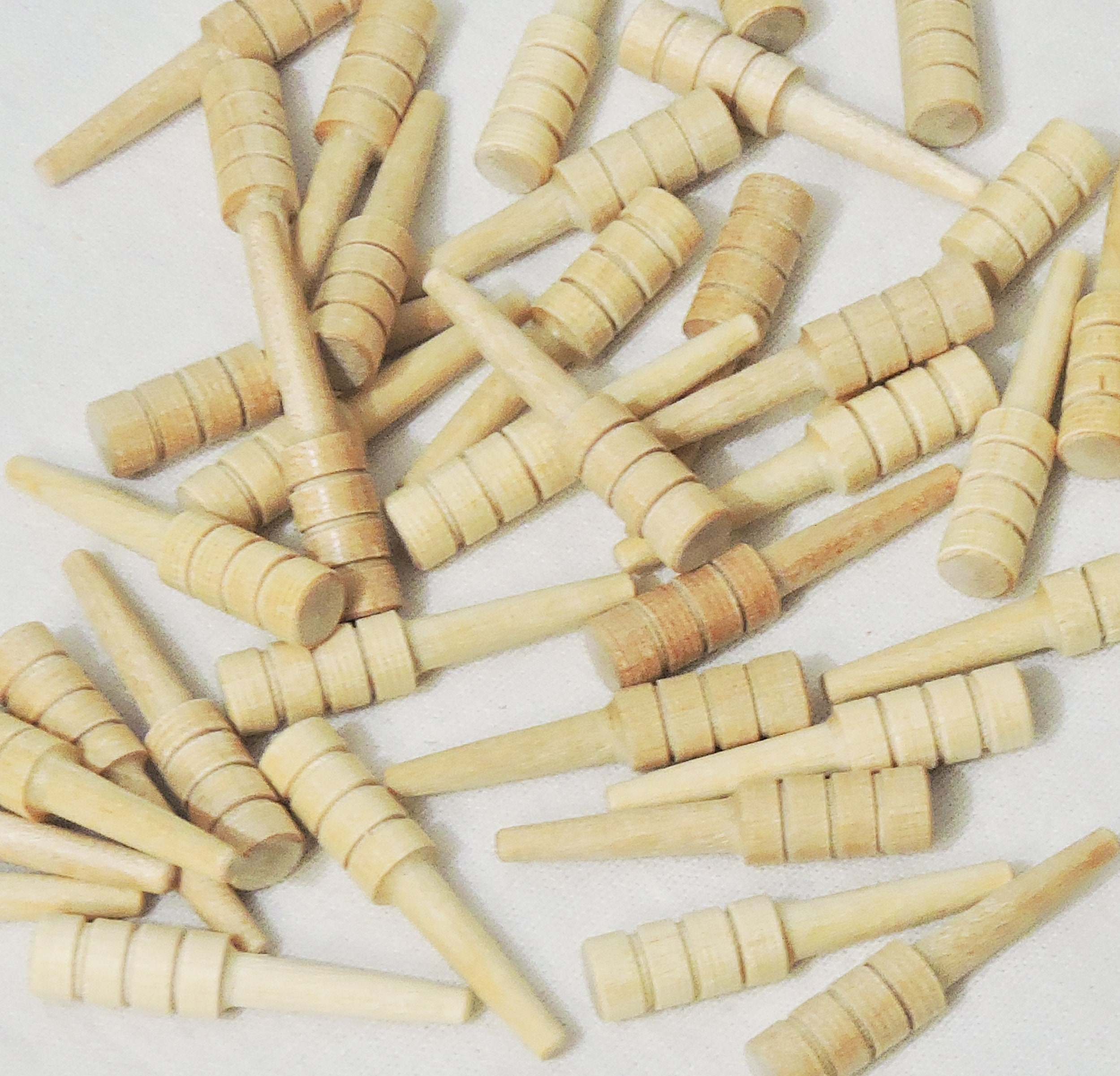Wooden Replacement Cribbage Pegs - Game Pieces | Unfinished OR Coated ...