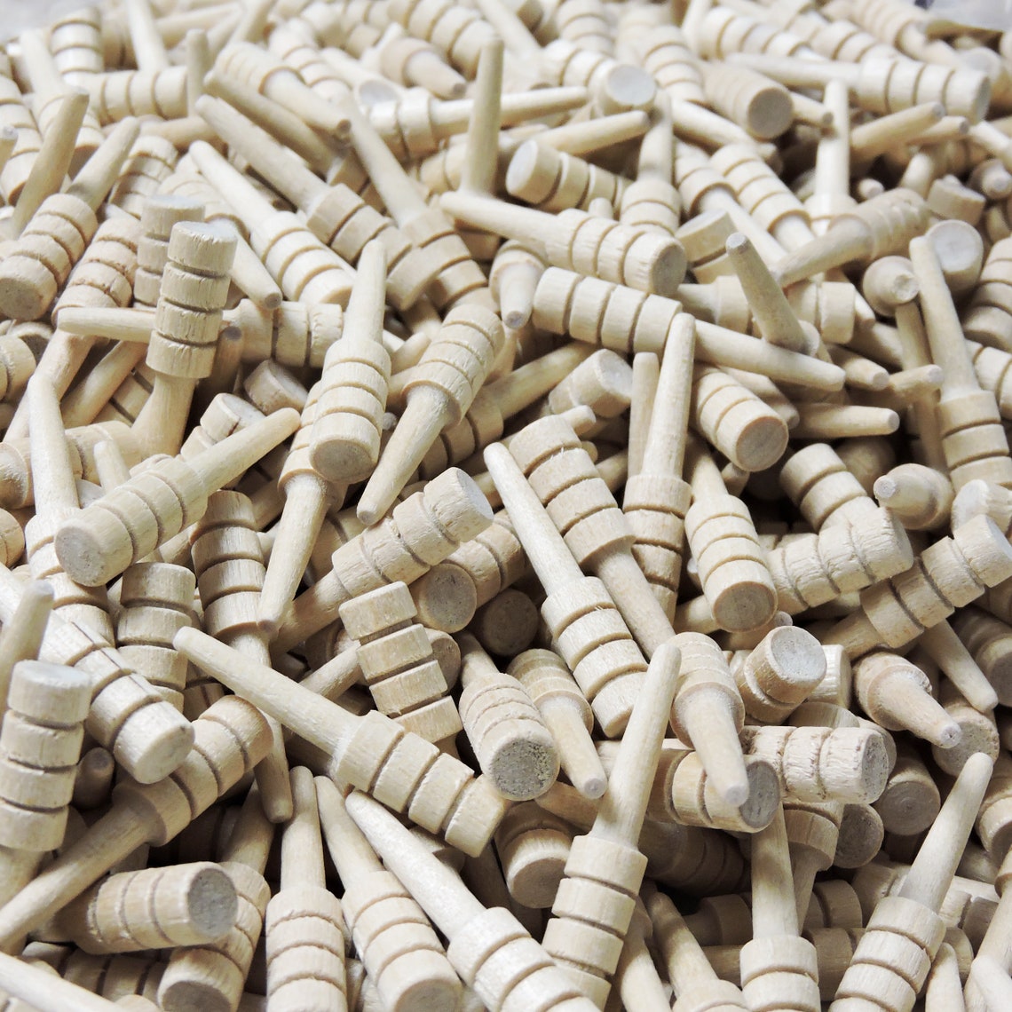 Wooden Replacement Cribbage Pegs - Game Pieces | Unfinished OR Coated ...