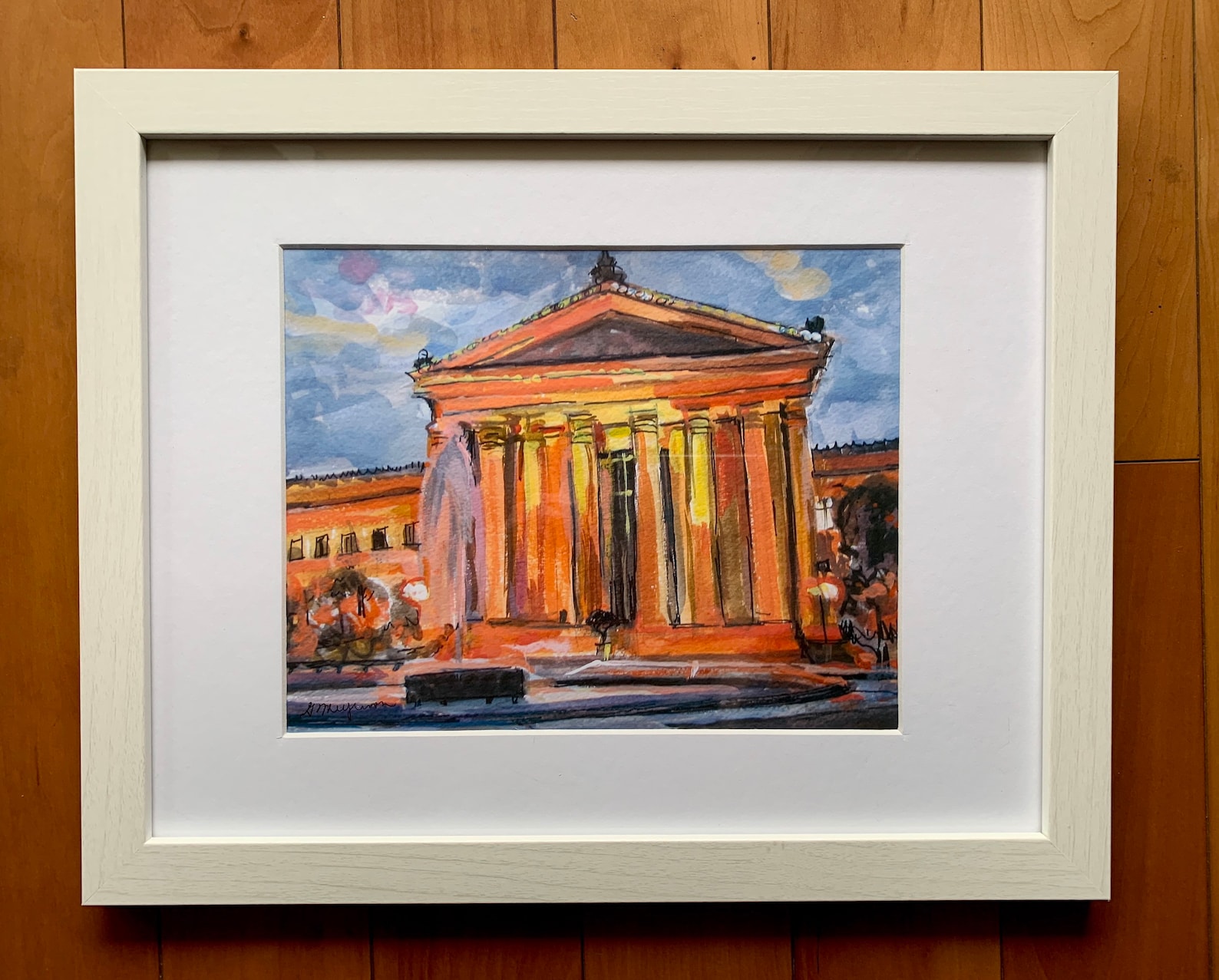 Philadelphia Art Museum Philly Art Print Wall Decor. - Etsy