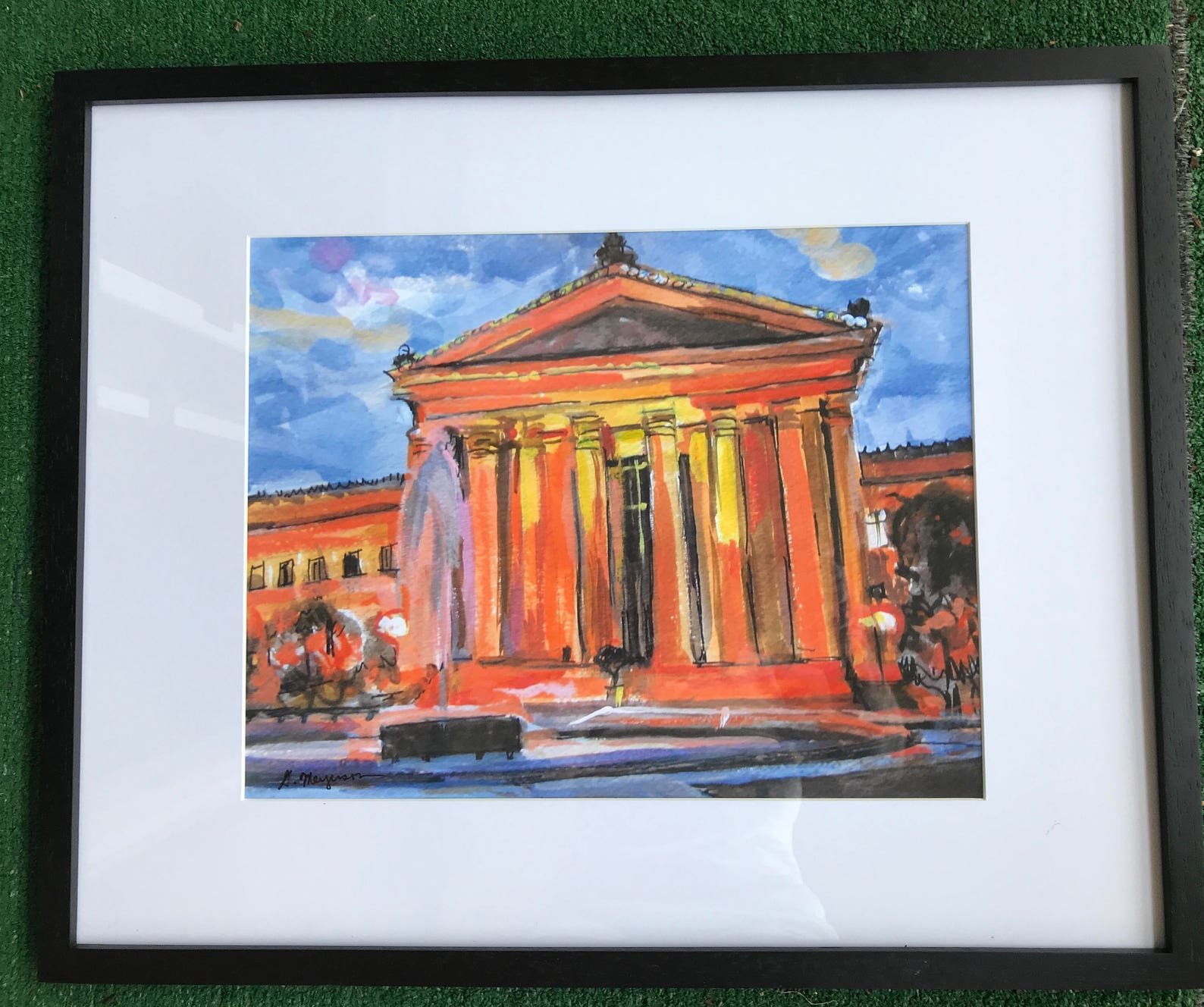 Philadelphia Art Museum Philly Art Print Wall Decor. - Etsy