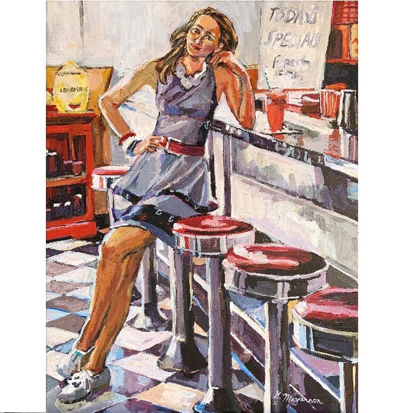 Diner Art - Etsy
