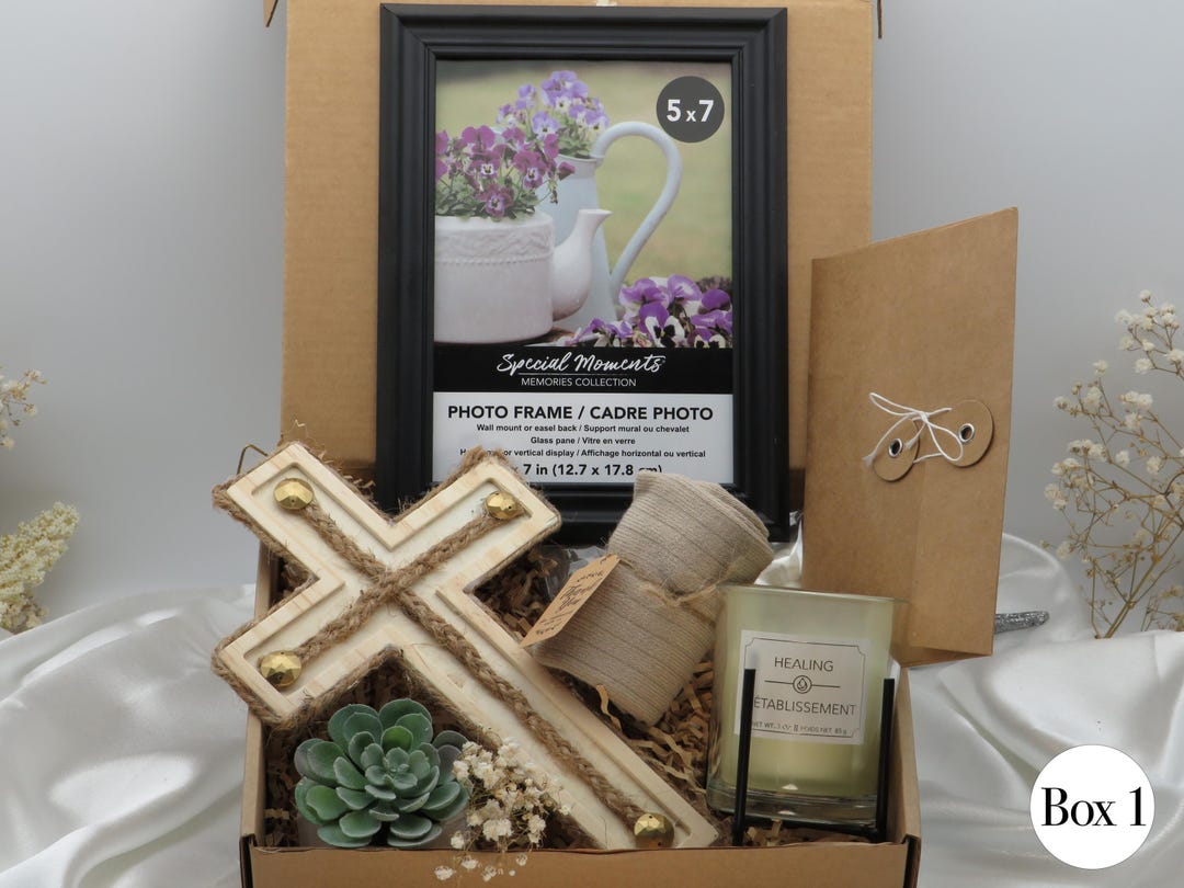 Thoughtful Self Care&faith Gift Box for Men Cozy Christmas Religious ...