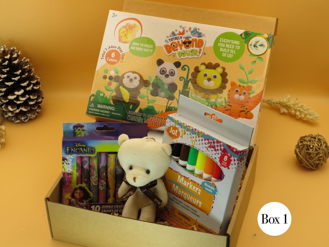 Birthday Gift Box for Kids Aged 3-5,creative and Fun Gift Basket for ...