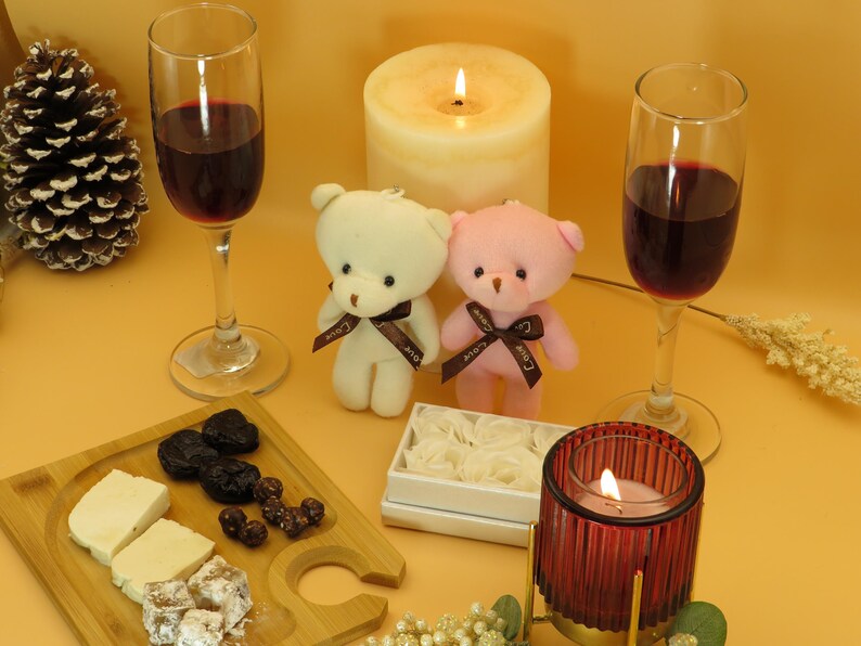 Romantic Date Night Gift Box With Candle, Cozy Anniversary & Valentines ...