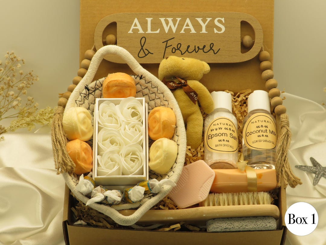 Thoughtful Get Well Soon & Wellness Gift Box, Cozy Self-care Gift Set ...