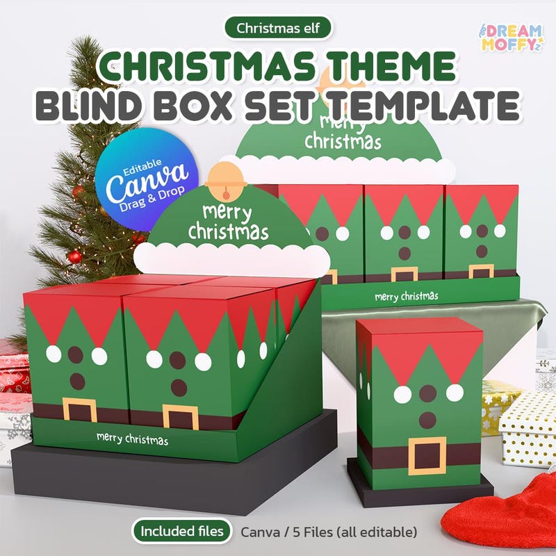 Blindbox Template - Etsy