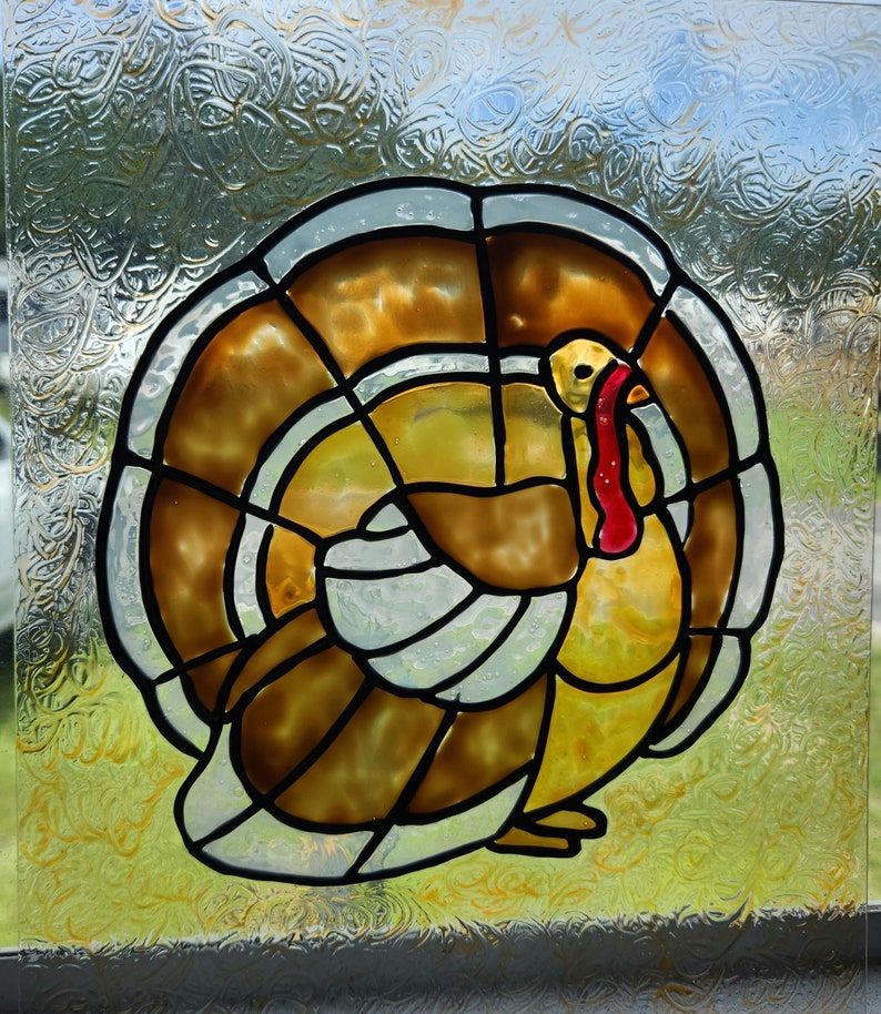 Suncatcher Tom Turkey - Etsy