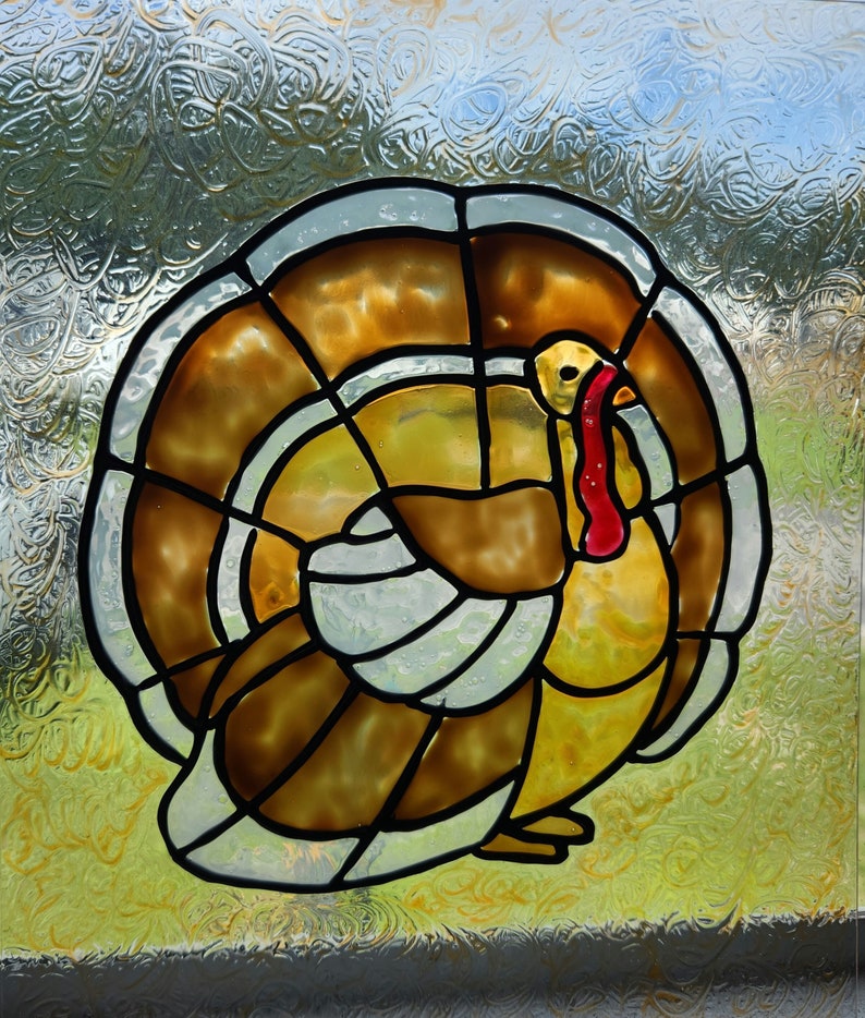 Suncatcher Tom Turkey - Etsy