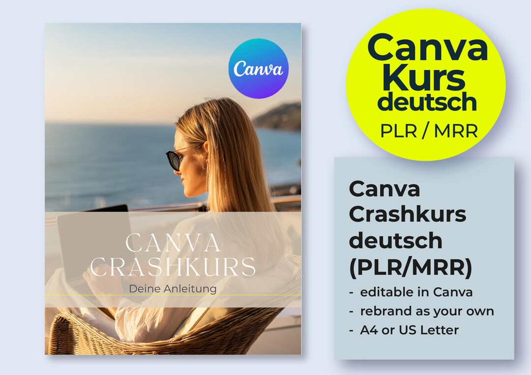 Master Resell Rights Canva Kurs Deutsch Private Label Rights Ebook MRR ...