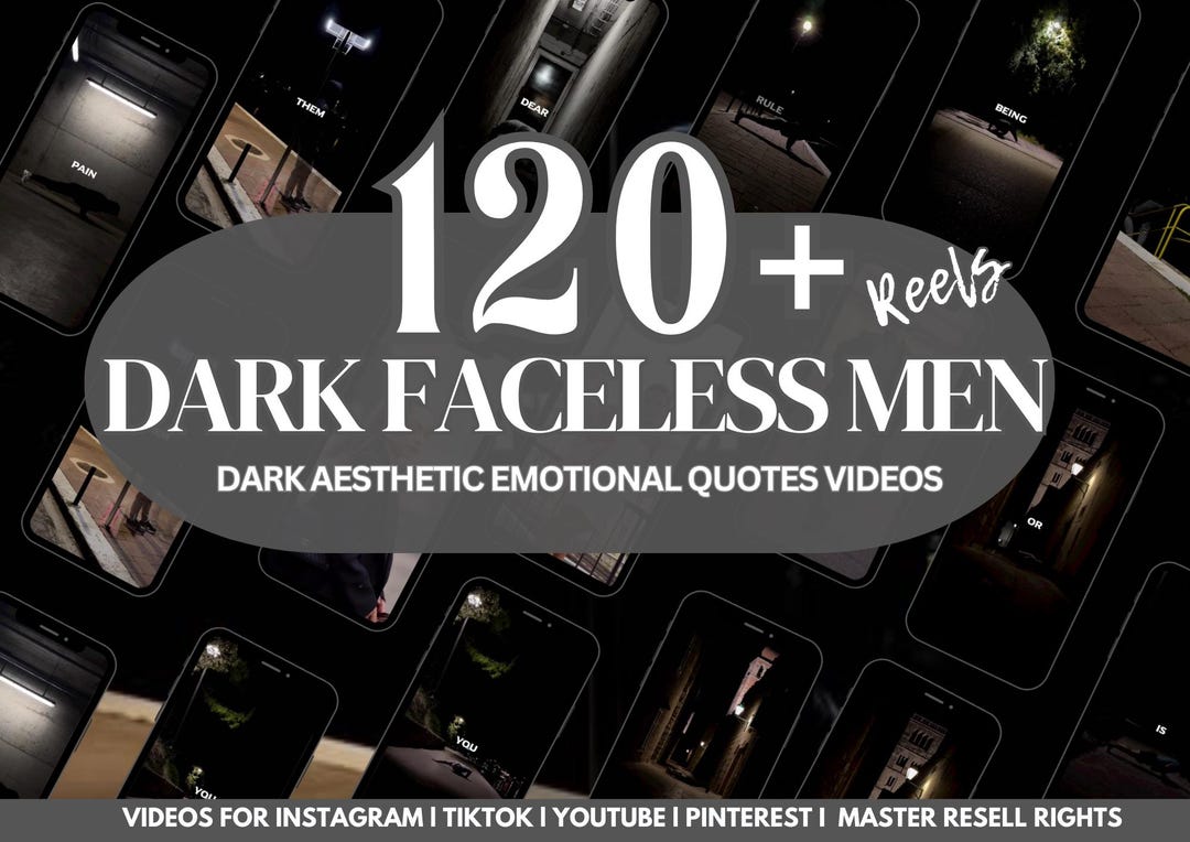 120+dark Aesthetic Videos,men Reels,stock Videos,emotional Quotes Reels ...