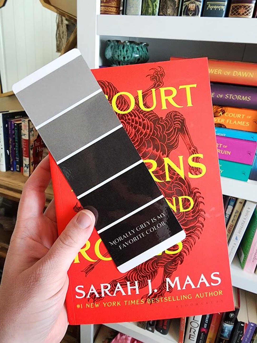 Morally Grey Bookmark - Etsy