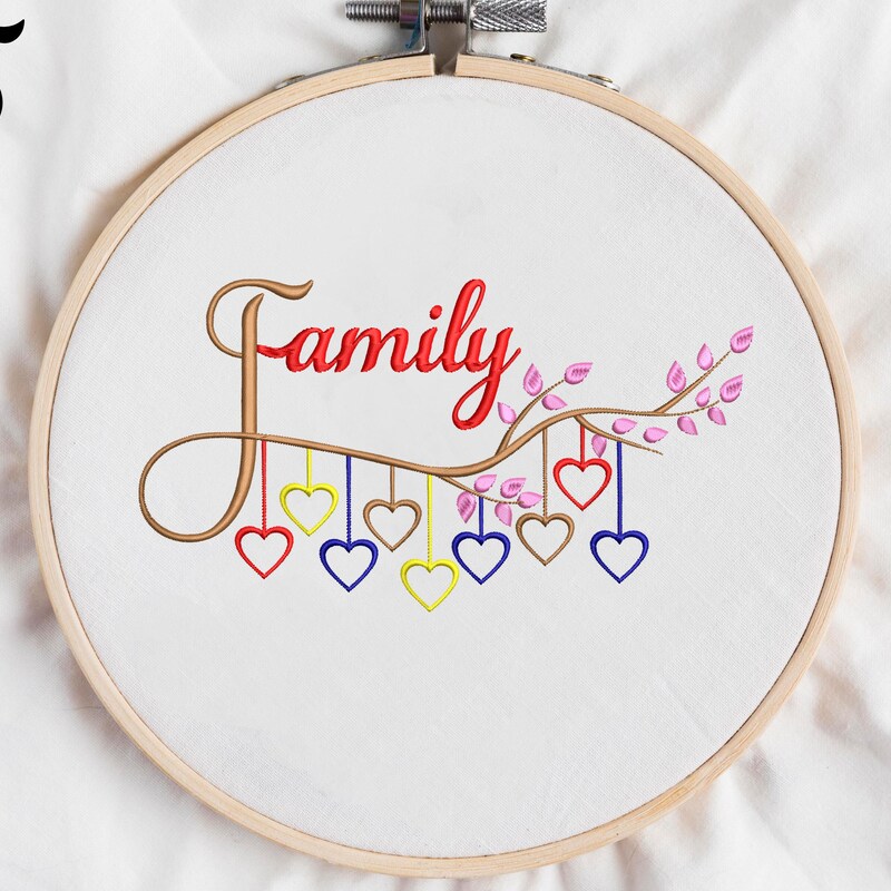 Family Embroidery - Etsy