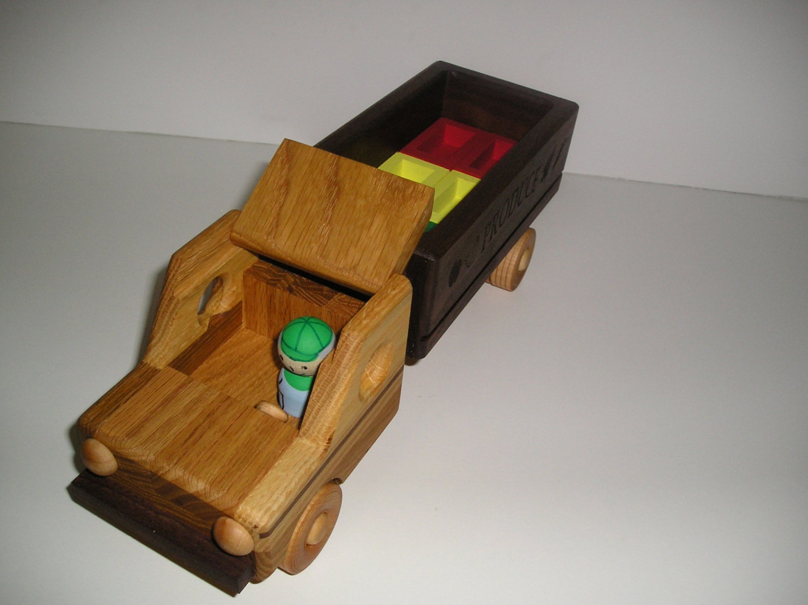 Produce Truck With Hand Painted Driver - Etsy