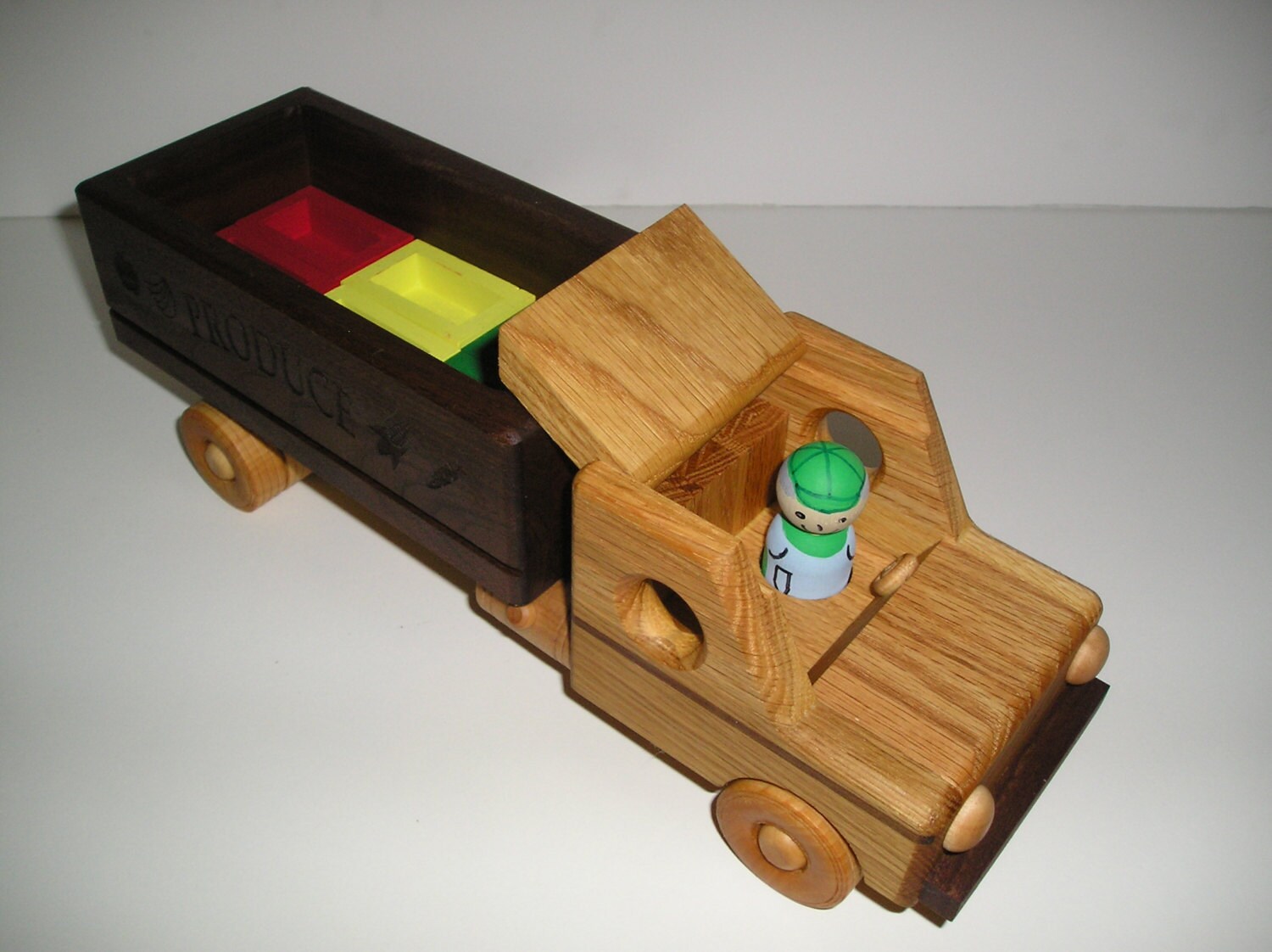 Produce Truck With Hand Painted Driver - Etsy