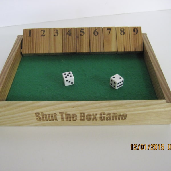 Shut the Box - Etsy