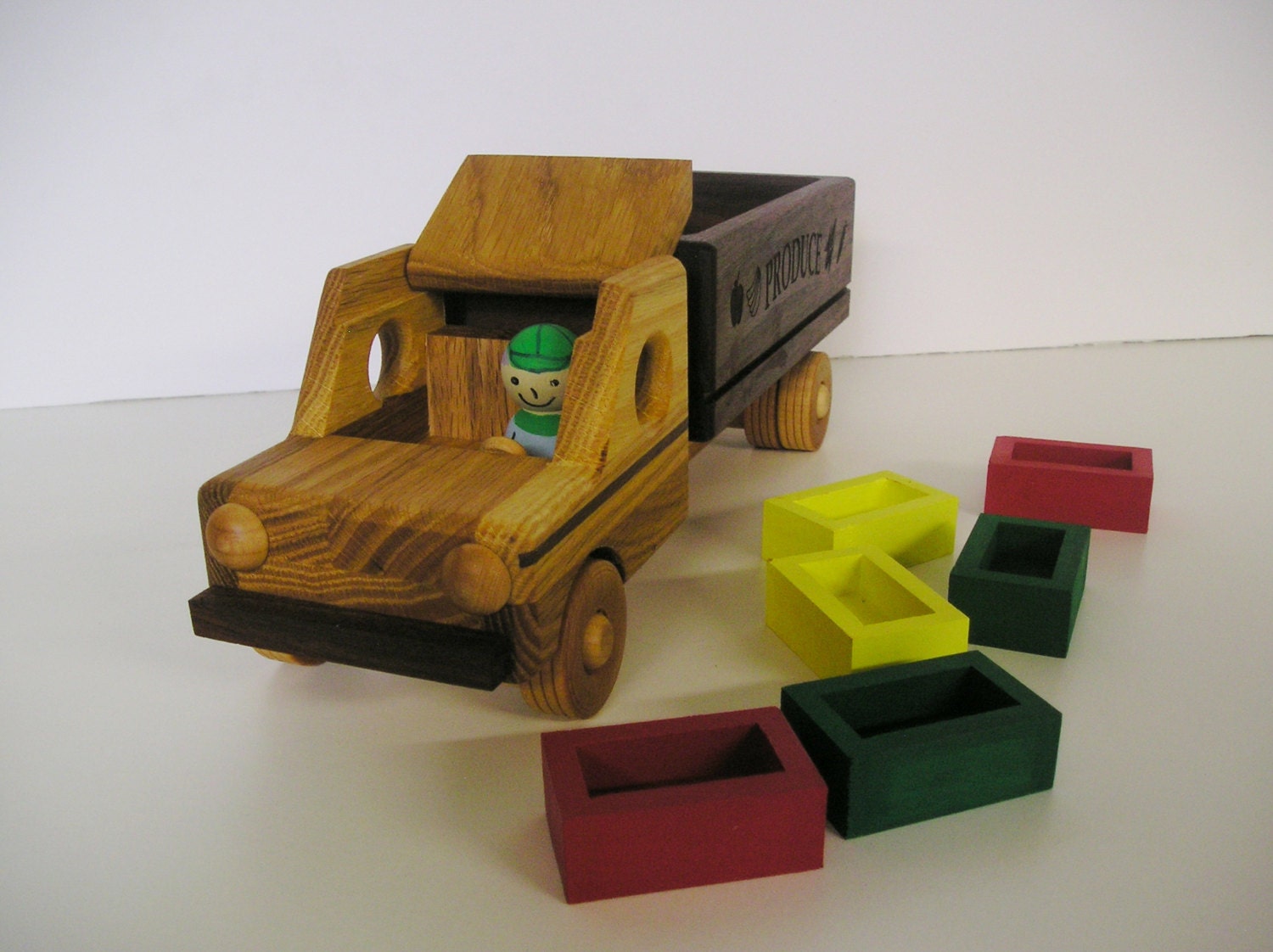 Produce Truck With Hand Painted Driver - Etsy