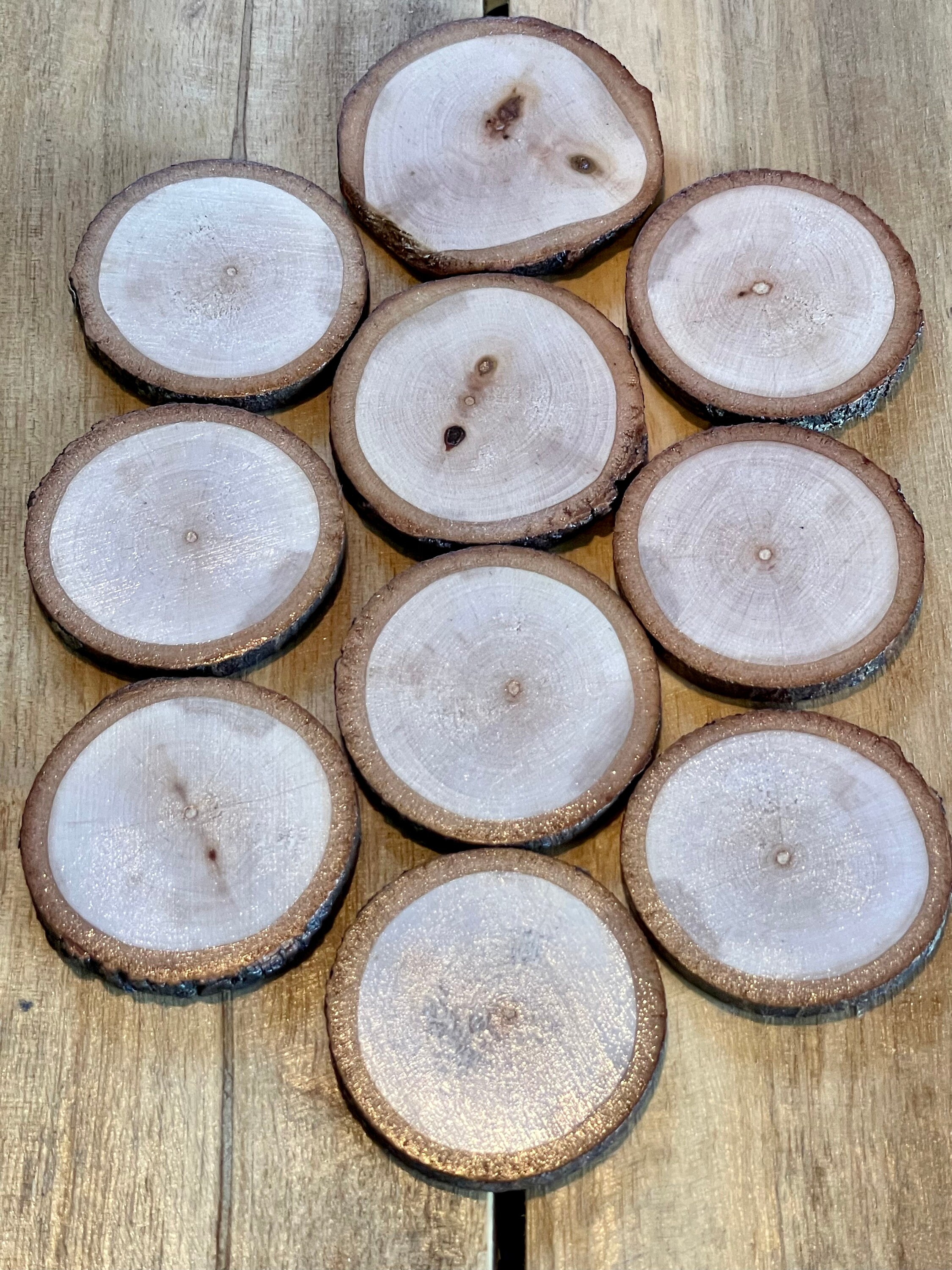 Maple Wood Buttons - 10 Pc. Set - Etsy