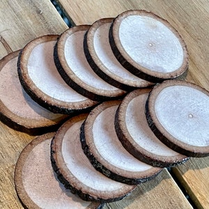 Maple Wood Buttons - 10 Pc. Set - Etsy