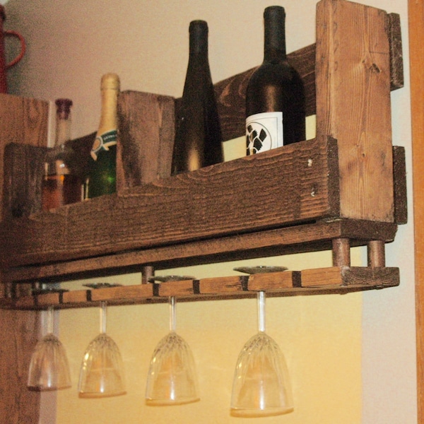Pallet Wine Rack - Etsy