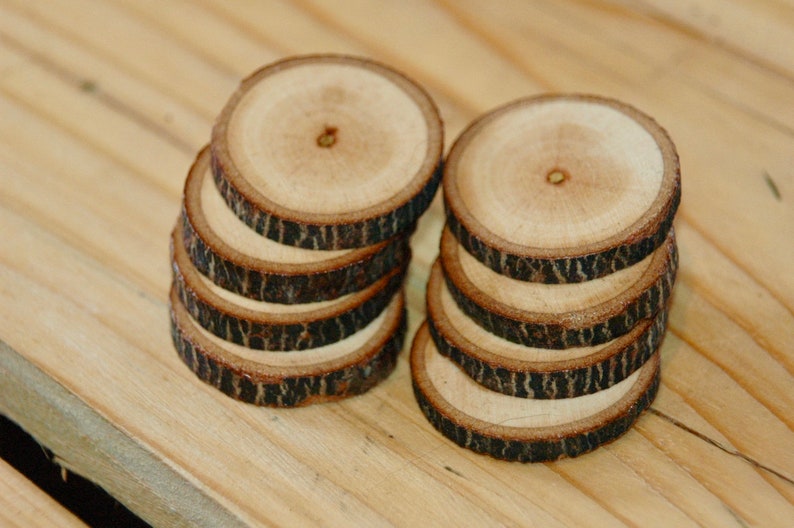 Maple Wood Buttons 8 Pc. Set | Etsy