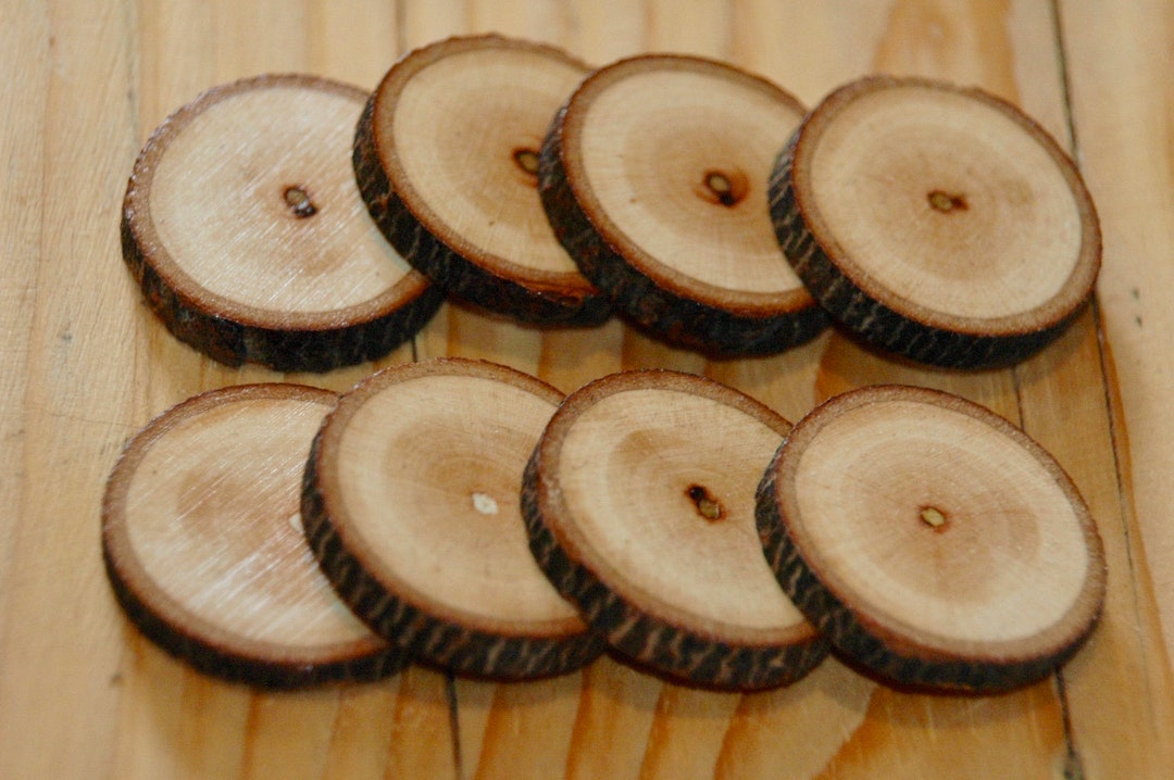 Maple Wood Buttons - 8 Pc. Set - Etsy